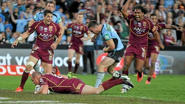 State of Origin streaker spoils decider
