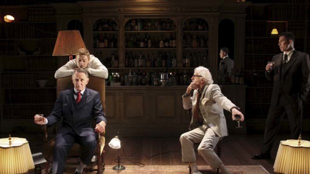 Something in Pinter's show about nothing