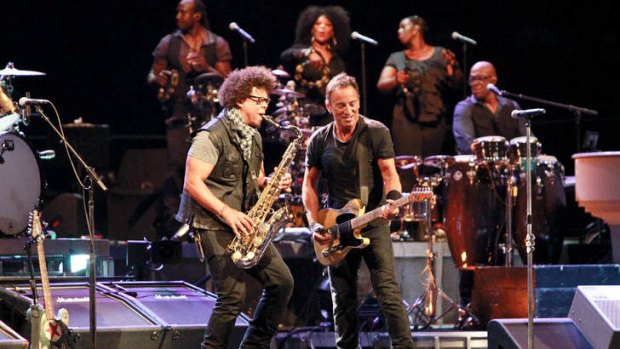 Bruce Springsteen delivers sermon to Boondall crowd in Brisbane