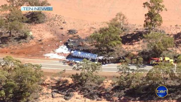 Two men dead in Wubin truck crash