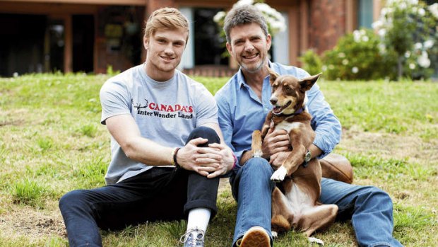 Two of us: Ian and Nathan Shanks