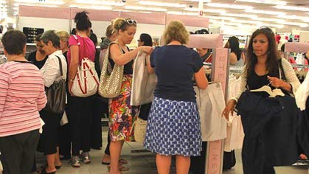 Rush for Stella McCartney at Target