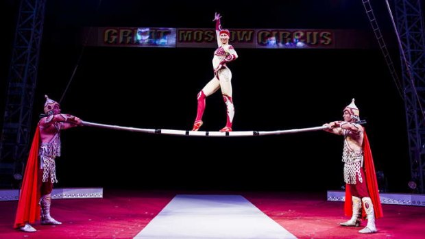 A Russian history lesson under the big top