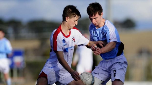 Blue Devils flex muscles in 5-0 Woden thrashing