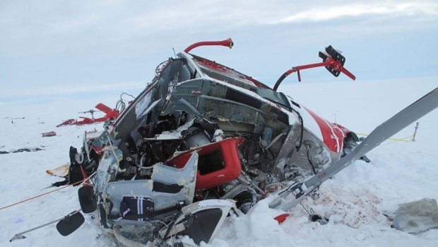 Antarctic crash report finds pilot disoriented