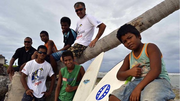 Nauru surfers keen to display skills for new wave of arrivals