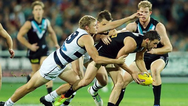Plucky Port stuns Geelong
