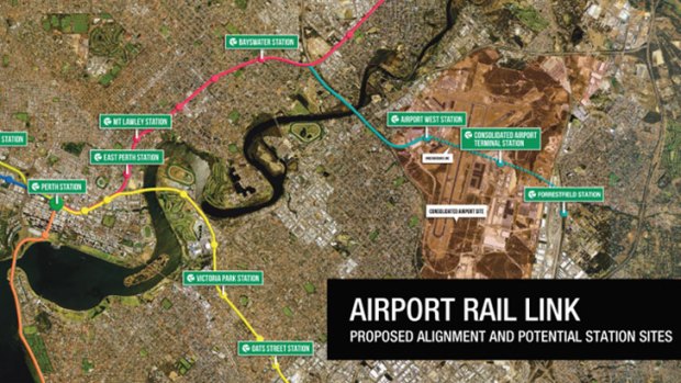 Liberals pledge Perth airport rail link