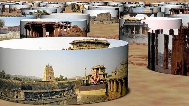 Indian exhibition in the round makes it around to India