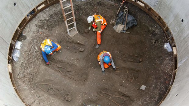 London's plague pits reveal toll of Black Death