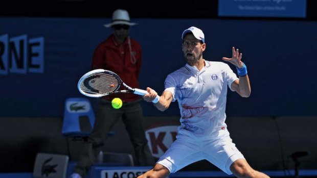 Centre of excellence: Djokovic returns to his favourite hunting ground