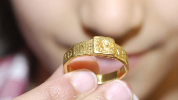 Is this 'precious'; the ring that inspired Tolkien?