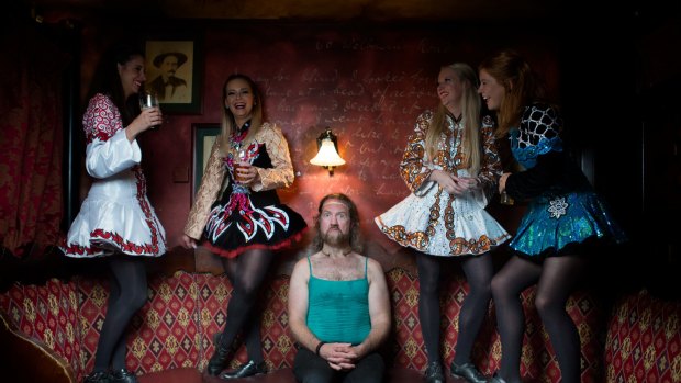 Irish comedian Dave Callan is up for the jig on St Patrick's Day