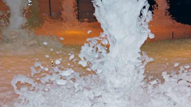 Environment Department investigates second toxic foam leak near Brisbane