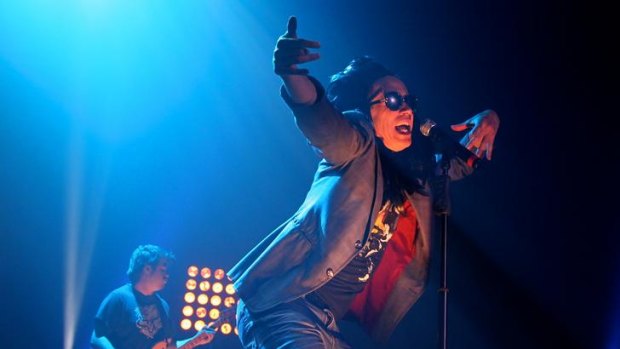 Living the glam rock life to the hilt