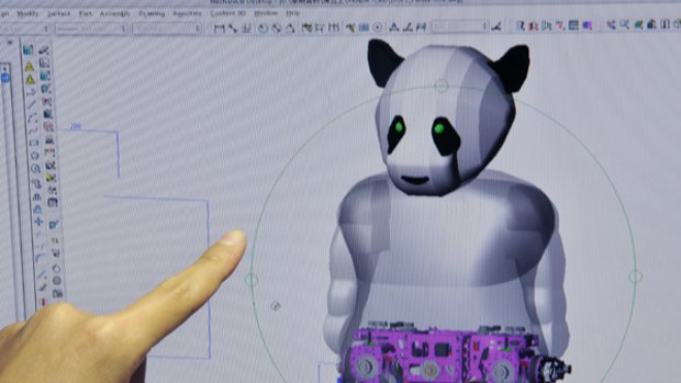 Lab develops robo-panda