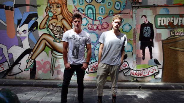 Manly and hipster kings of the catwalk