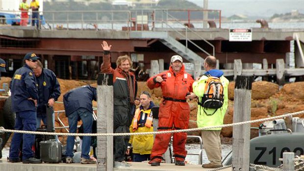 Anti-whaling protester released from police custody