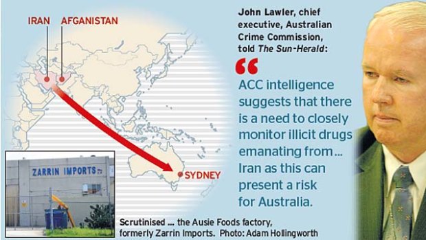 Sydney's Iranian drug network