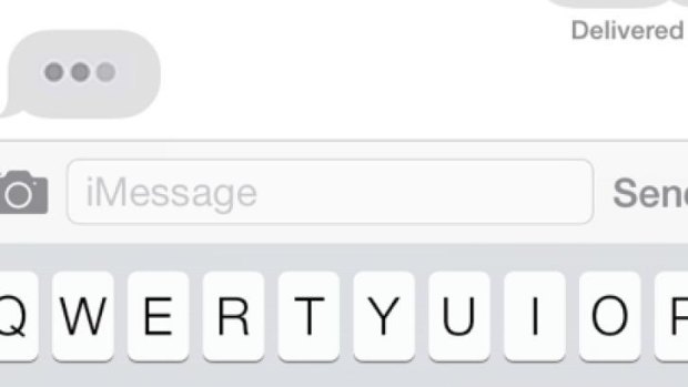 High pressure texting - the tyranny of iPhone ellipses
