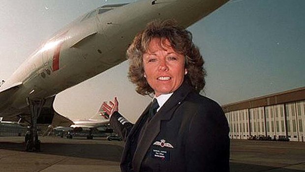 Pilot blazed a supersonic trail