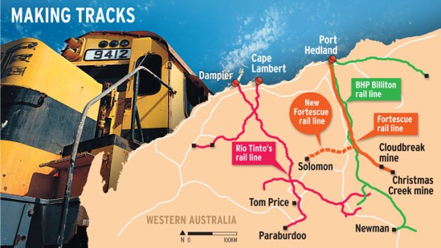 Fortescue rail, port assets up for grabs