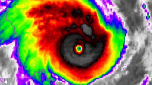 Cyclone Ita picking up intensity ahead of landfall