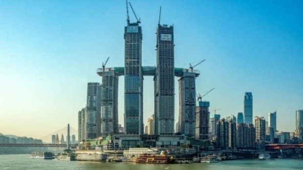 The Crystal, Chongqing: China's new 'horizontal skyscraper' is nearly ...