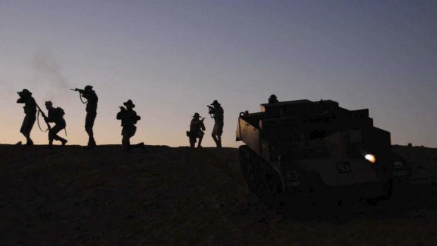 Reopening the desert front