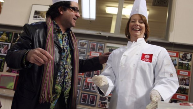 Gillard can take HEAT, not kitchen