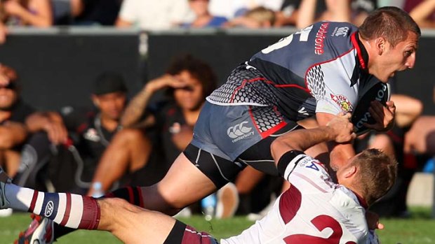 Manly rookie hurt in car crash