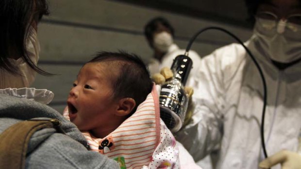 Radiation traces found in urine of children