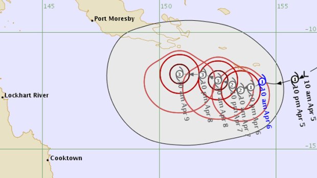 Deadly Solomons storm becomes cyclone heading for Qld coast