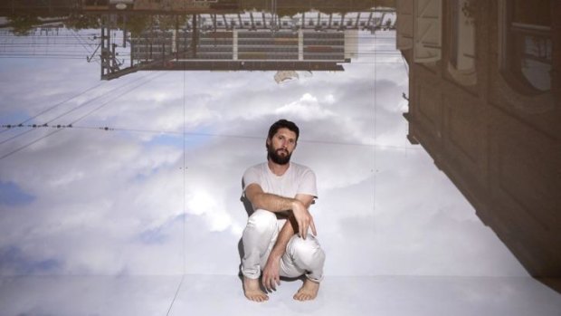 Dance project projected through camera obscura