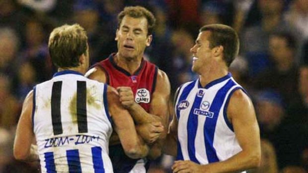 It was going well until Tyson fell in the pool