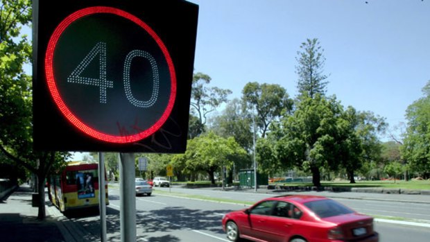 Push to slash speed limit to 40kmh