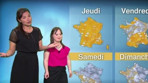 'I'm finally a weather girl': Woman with Down syndrome fulfils a ...