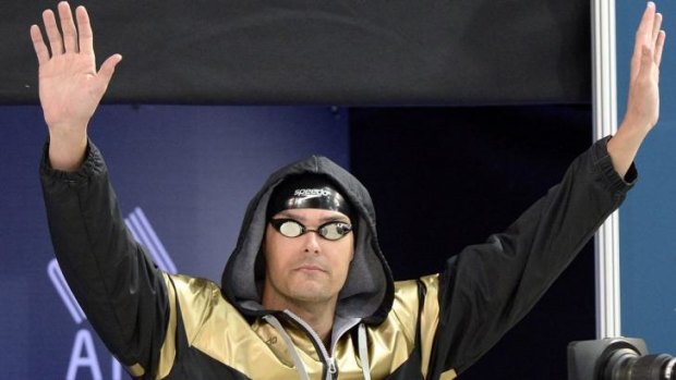 Christian Sprenger makes his mark in and out of the pool