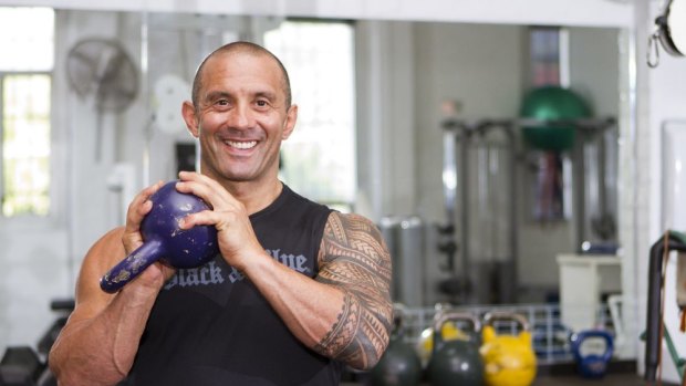 Fitness trainer Fred Liberatore gets a kick out of helping clients