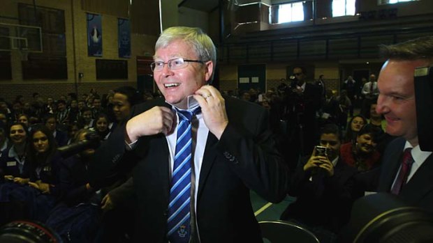 Kevin's lesson of the day: he's all for women in leadership