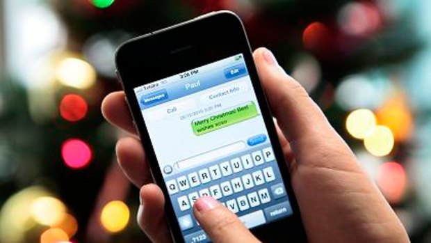 Telstra tips a very texty Christmas