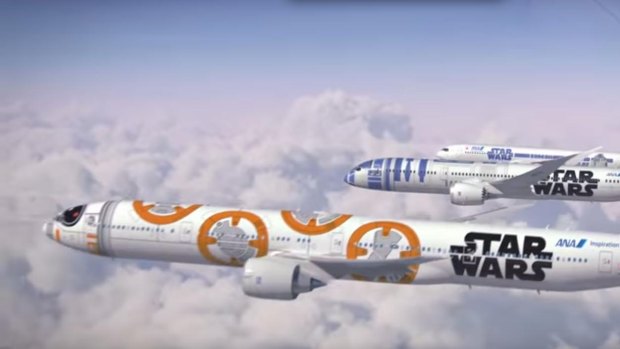 Two more Star Wars planes to take off with All Nippon Airways