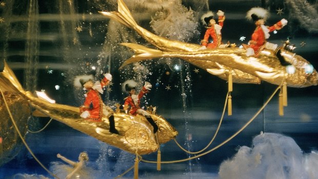 Myer gives Melbourne 60 years of Christmas windows