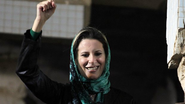 Gaddafi's daughter gives birth in Algeria