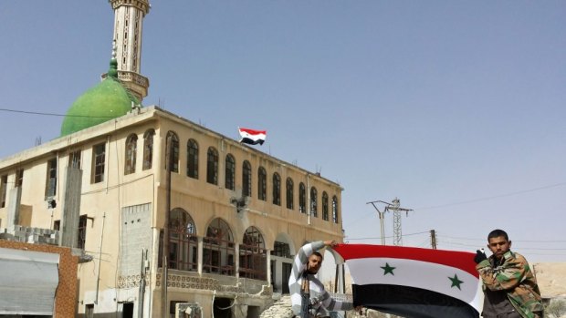 Syrian army advances in rebel town of Yabrud
