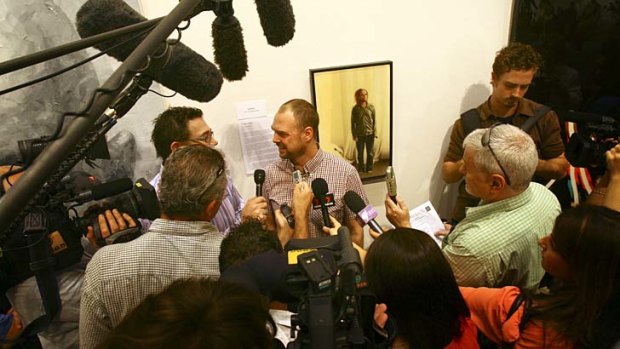 Portrait of amateur hour dressed up as an art prize