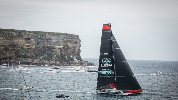 Favourite LDV Comanche sitting pretty in Sydney to Hobart