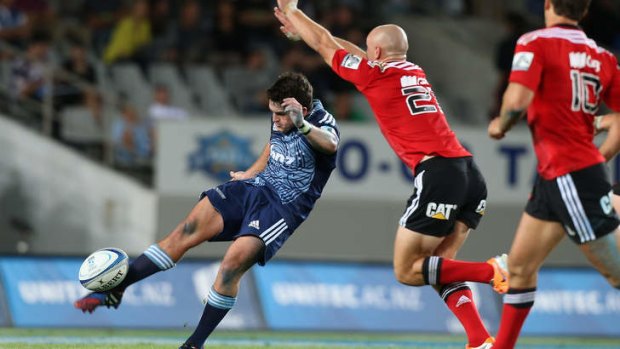 Simon Hickey boots Blues to impressive win over Crusaders