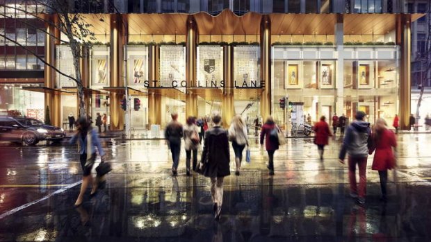 Collins Street mall to become another luxury retail centre