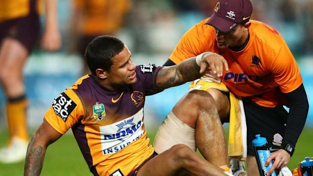 Josh Hoffman may have played his last game for Brisbane Broncos